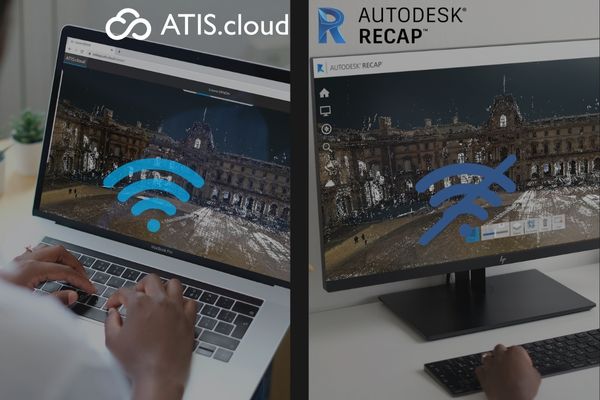 Logiciel visualisation de nuages de points 3D | ATIS.cloud
